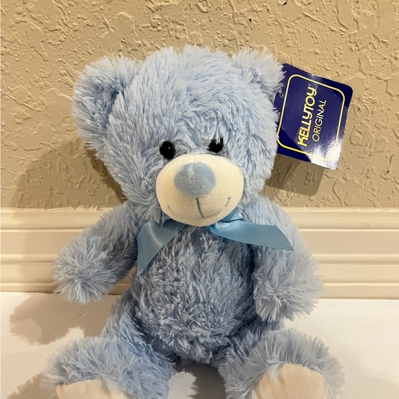 Kellytoy | Toys | Kellytoy Light Blue Stuffed Bear | Poshmark